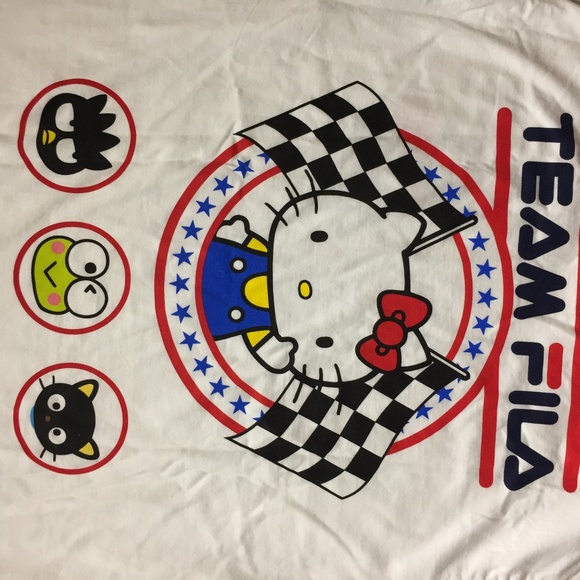 Fila | Tops | Fila Complexcon Sanrio Urban Outfitter Hello Kitty | Poshmark